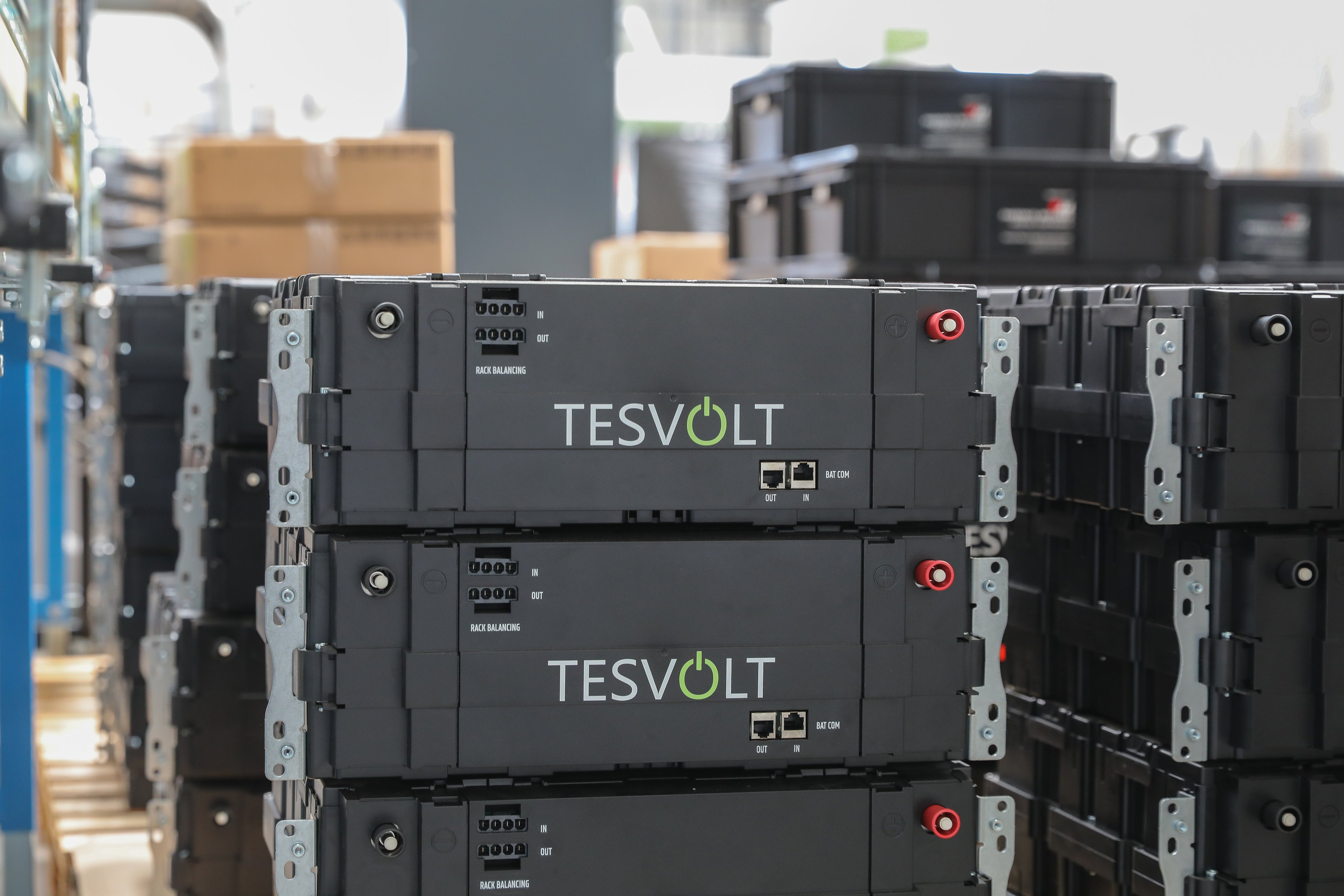 Intersolar: Tesvolt Presents New Megawatt Container Storage System